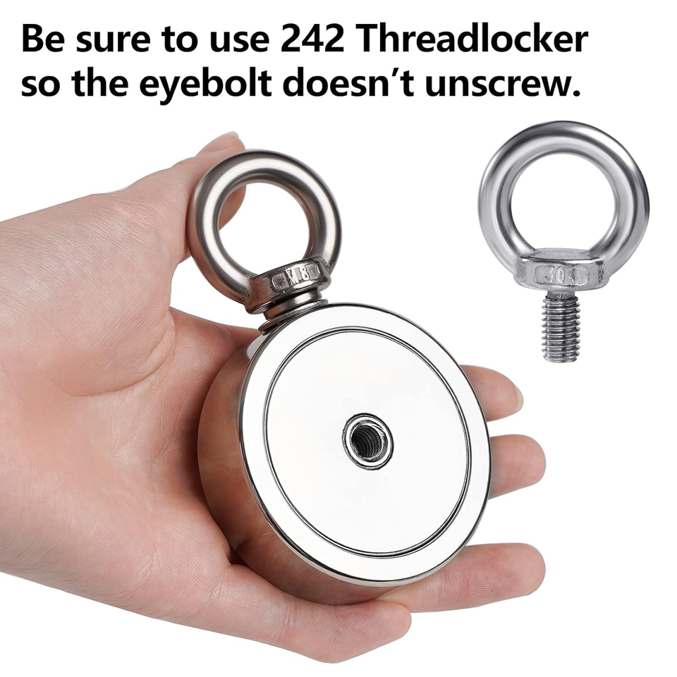 Super Strong Magnet Fishing Kit, Fishing Magnets 760 LBS Pulling ...