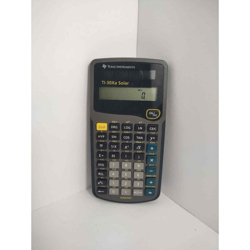 Texas Instruments TI-30xa Solar Powered Calculator | eBay