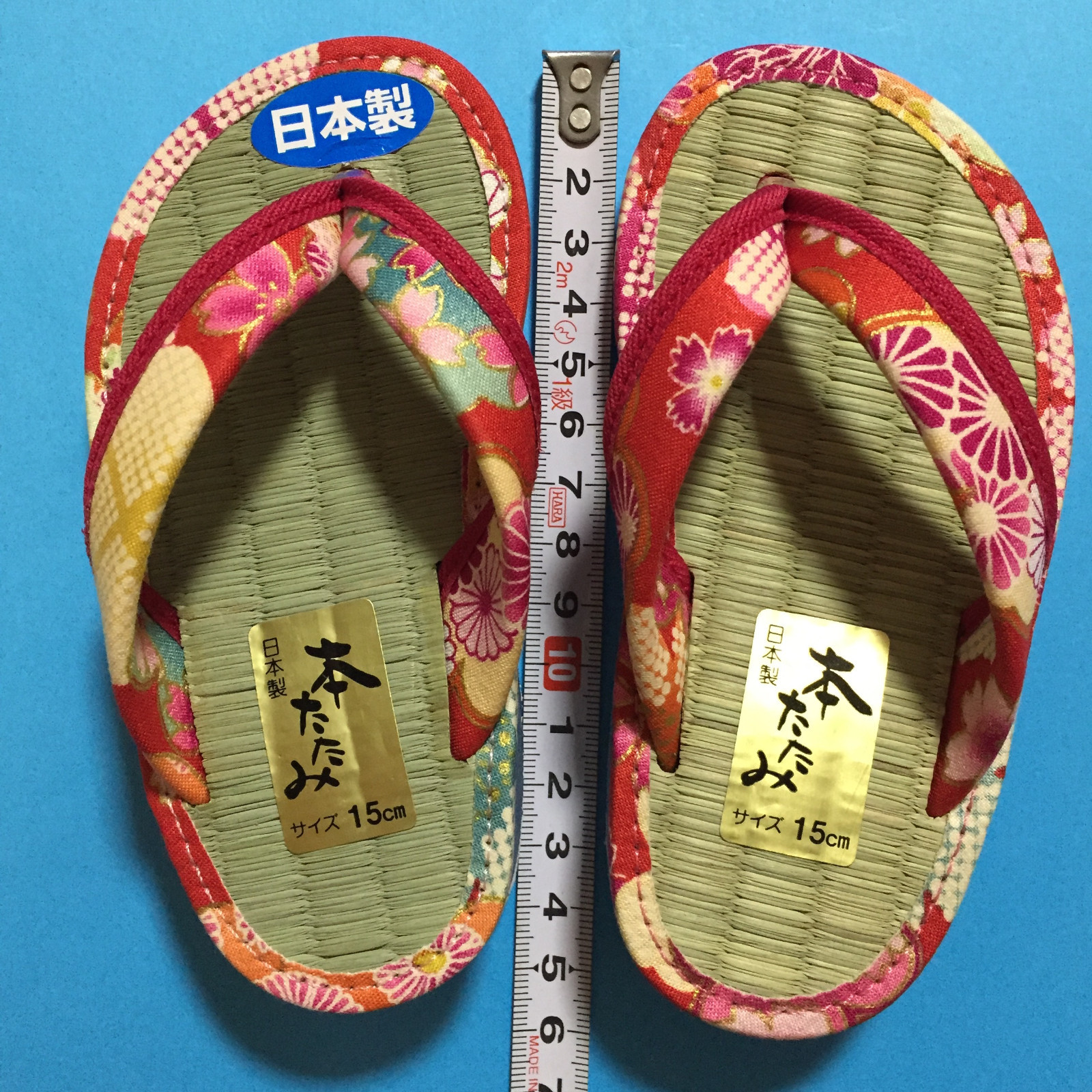 Japanese Tatami Straw mat Zori Sandals Cute Kawaii for girl 15cm from ...