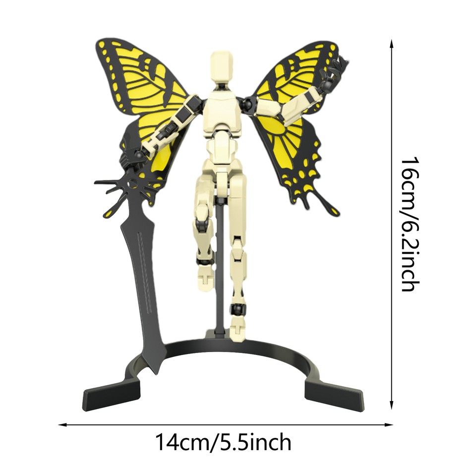 Dummy13 Action Figure Set T-13 titan 3D Printed Multi-jointed ...