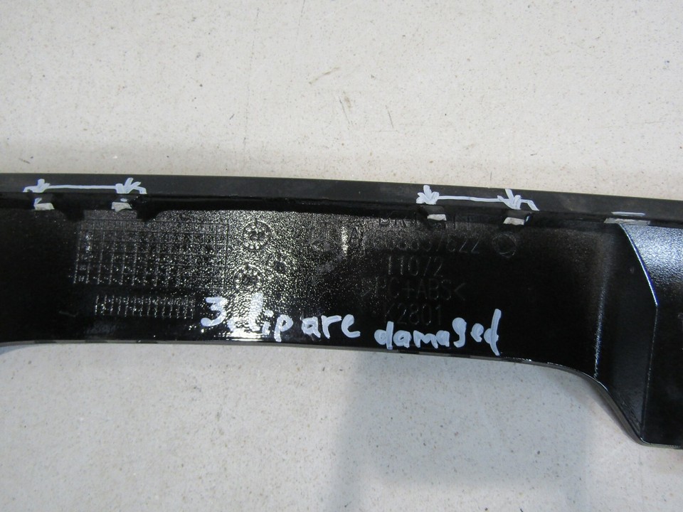 MERCEDES ML GLE W166 REAR BUMPER LOWER MOULDING GENUINE A1668857622 REF ...