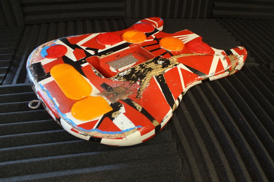 Made to Order Heavy Relic Halen Frankenstrat Style Guitar Body (BODY ...