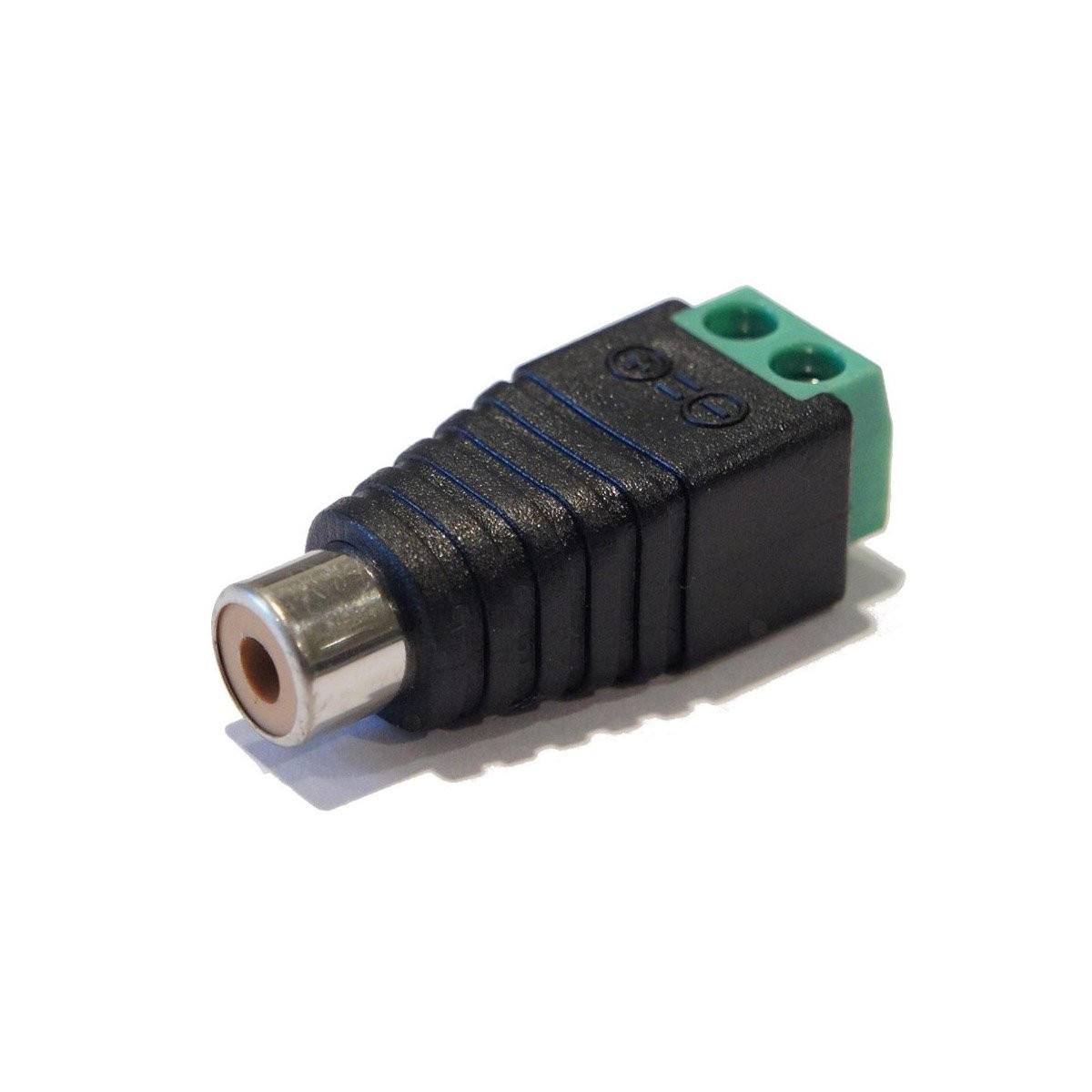RCA Female Plug to AV Screw Terminal Audio/Video Connector Adapter (10 ...