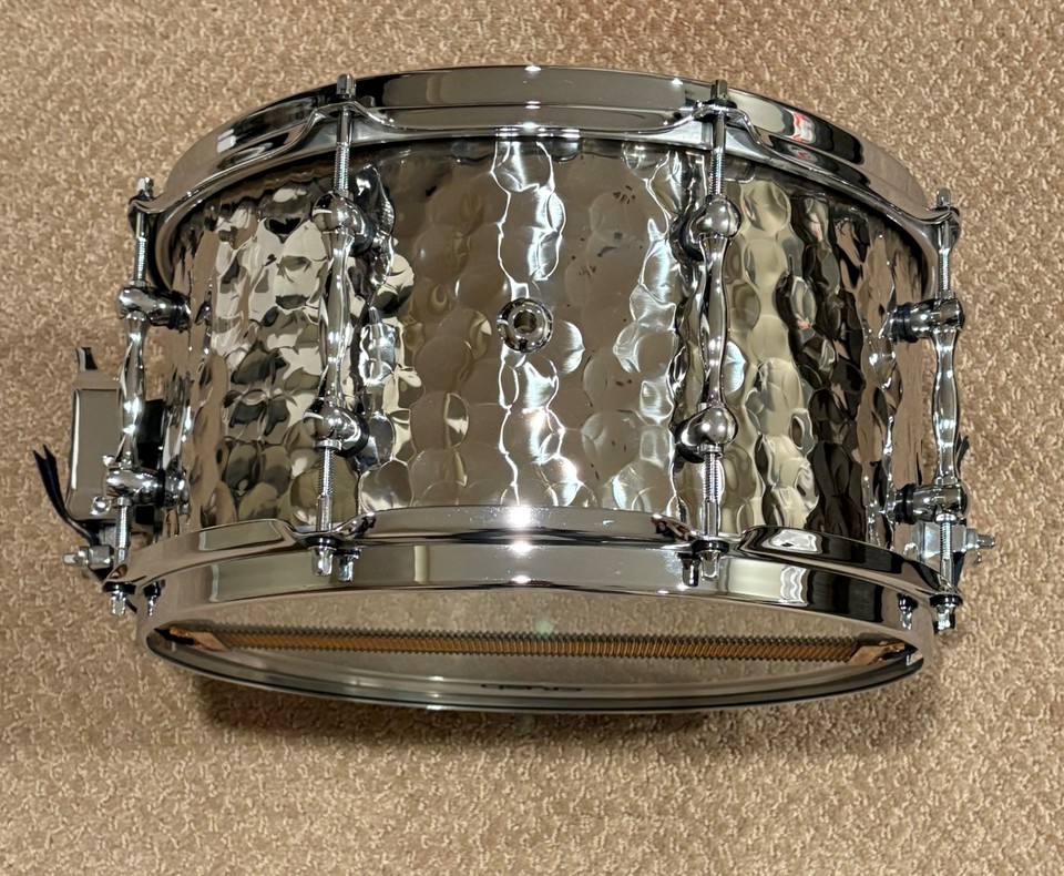 Crush Hand-Hammered 13 x 7 Snare - Excellent! | eBay