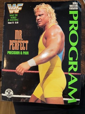 WWF Program #213 Mr Perfect | eBay