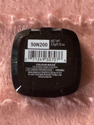 LOREAL COLOUR RICHE EYE SHADOW # 212 GREEN POMENADE New! Sealed! | eBay