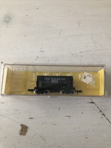 ATLAS # 3211 ~ ERIE MINING ORE CAR # 2308 W/LOAD ~ N SCALE | eBay