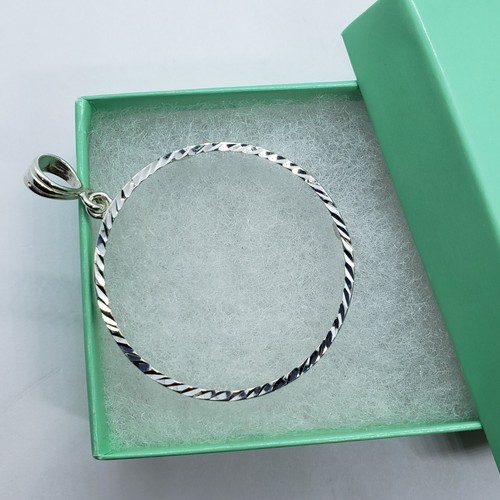 Sterling Silver 1 Onza Plata Libertad 36 mm Coins Bezel Prong Back ...