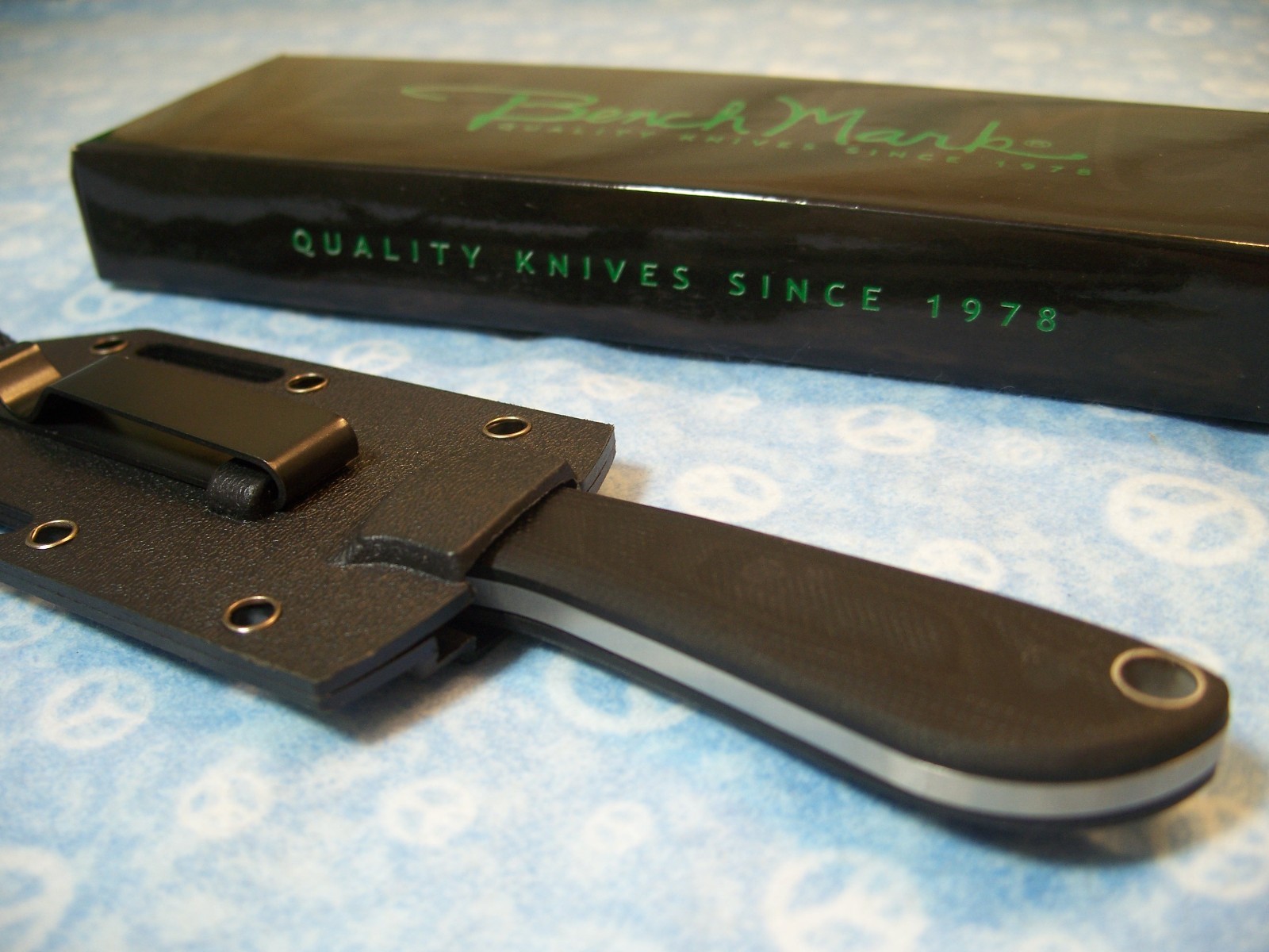 BenchMark - 6" NECK or BOOT knife Backpacker Full Tang w/ Micarta ...