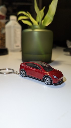 Custom Car Keychain Fits Tesla model Y | eBay