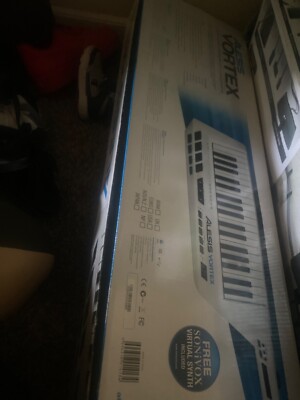 Alesis Vortex USB/MIDI Keytar Controller Keyboard White | eBay