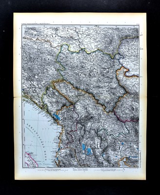 1900-Now - Map Of Balkan