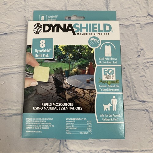 DynaShield Refill Mosquito Repellent Pads (8) Per Box New | eBay