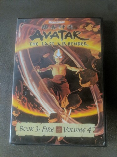 SHELF174F DVD ~ Avatar The last Airbender book 3 fire Volume 4 | eBay