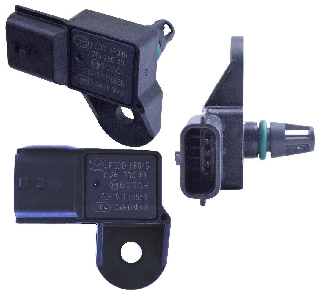 Mazda Bosch Manifold Absolute Pressure Sensor 0 261 230 401 PE02-18-211 ...
