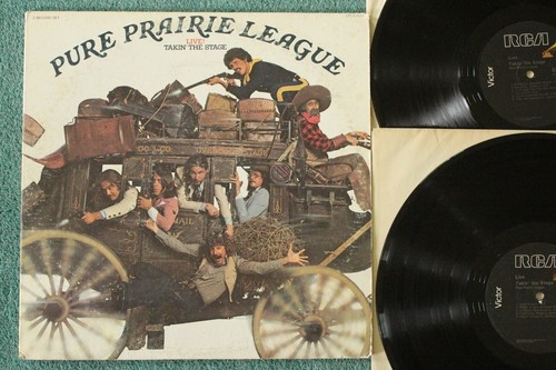 Pure Prairie League Live! Takin' The Stage 1977 Gatefold Excellent! | eBay