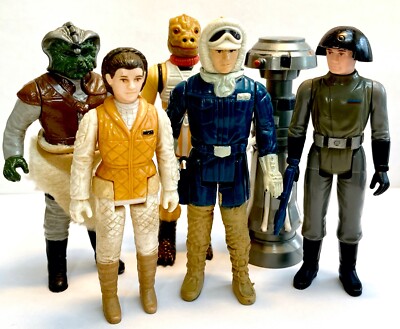 VINTAGE STAR WARS ACTION FIGURES KENNER ORIGINAL 1977-1983 VERY ...