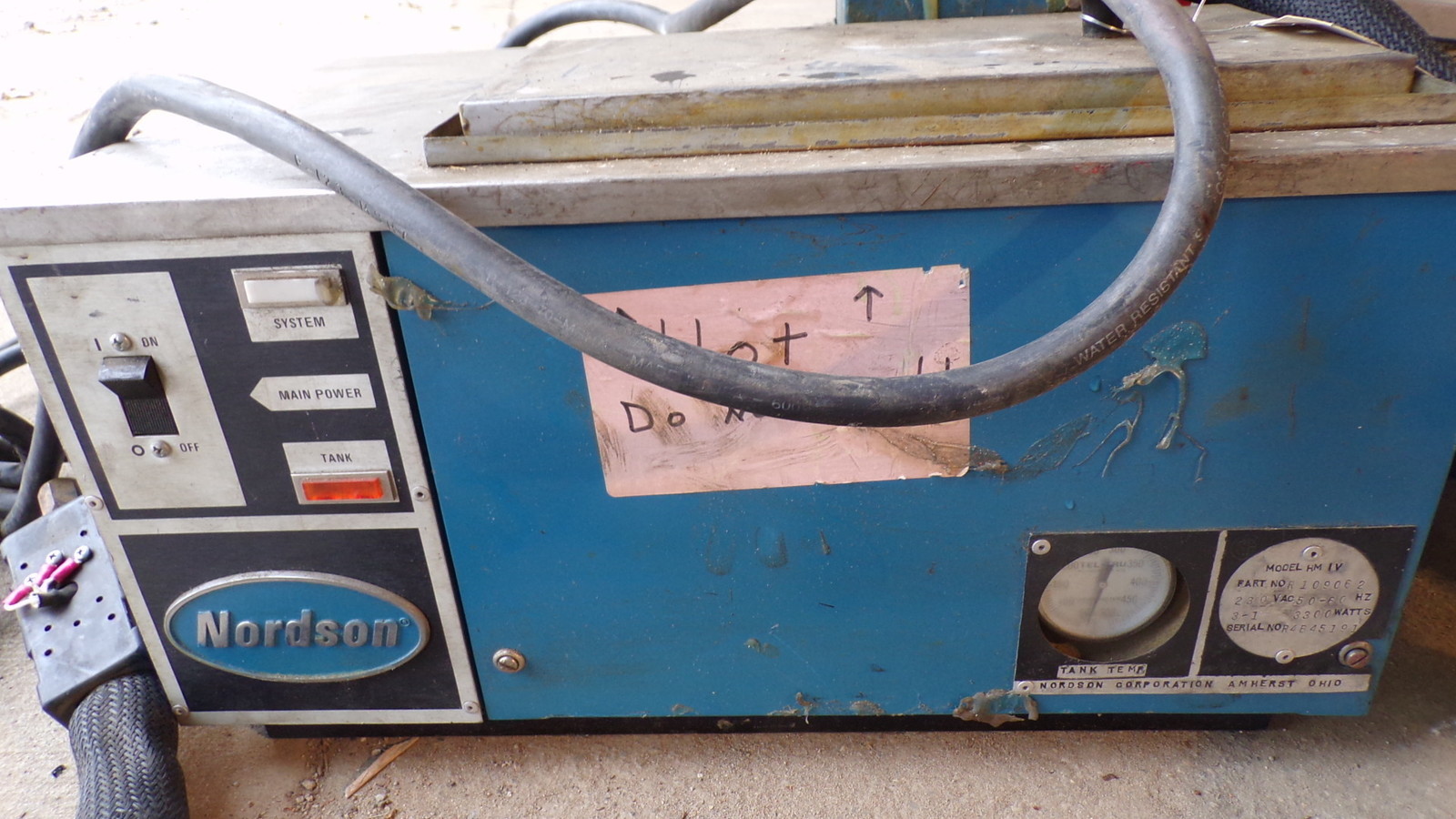 Nordson HM1V Hot Melt Glue Applicator R109062 Air HMIV Pump | eBay