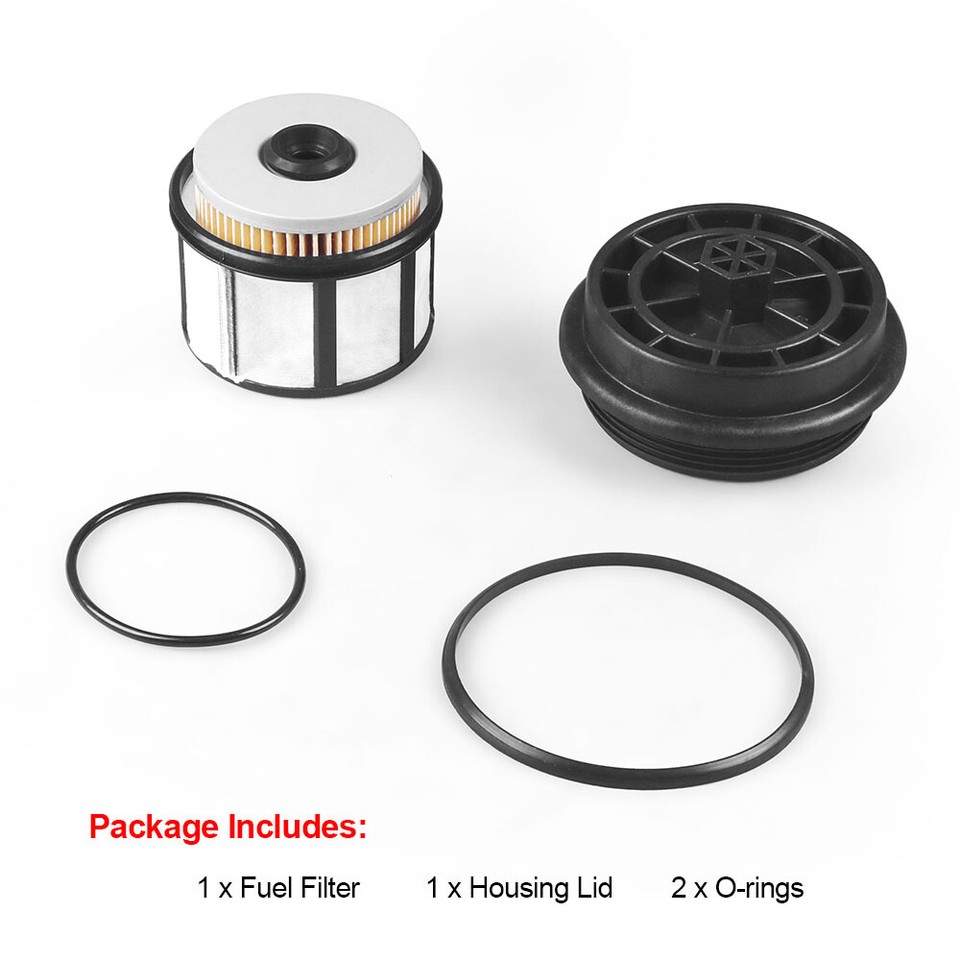 Fuel Filter w/O-Rings For Ford F250 F350 Super Duty Pickup Van 7.3L ...