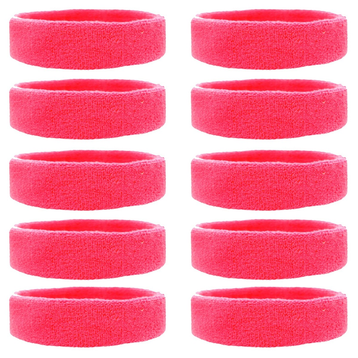 Wholesale pink sweatbands For