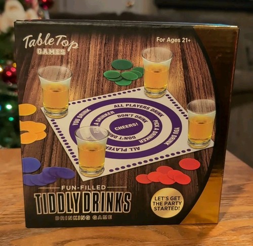 New! Table Top Games *Tiddly Drinks* Drinking Game Age21+ | eBay
