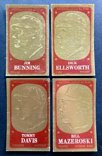 1965 Topps Embossed Baseball (Lot of 4) 17,23,49 & 67 EX | eBay