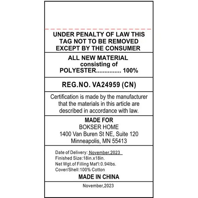 2 Pack Down Alternative Throw Pillow Insert by BOKSER HOME | eBay