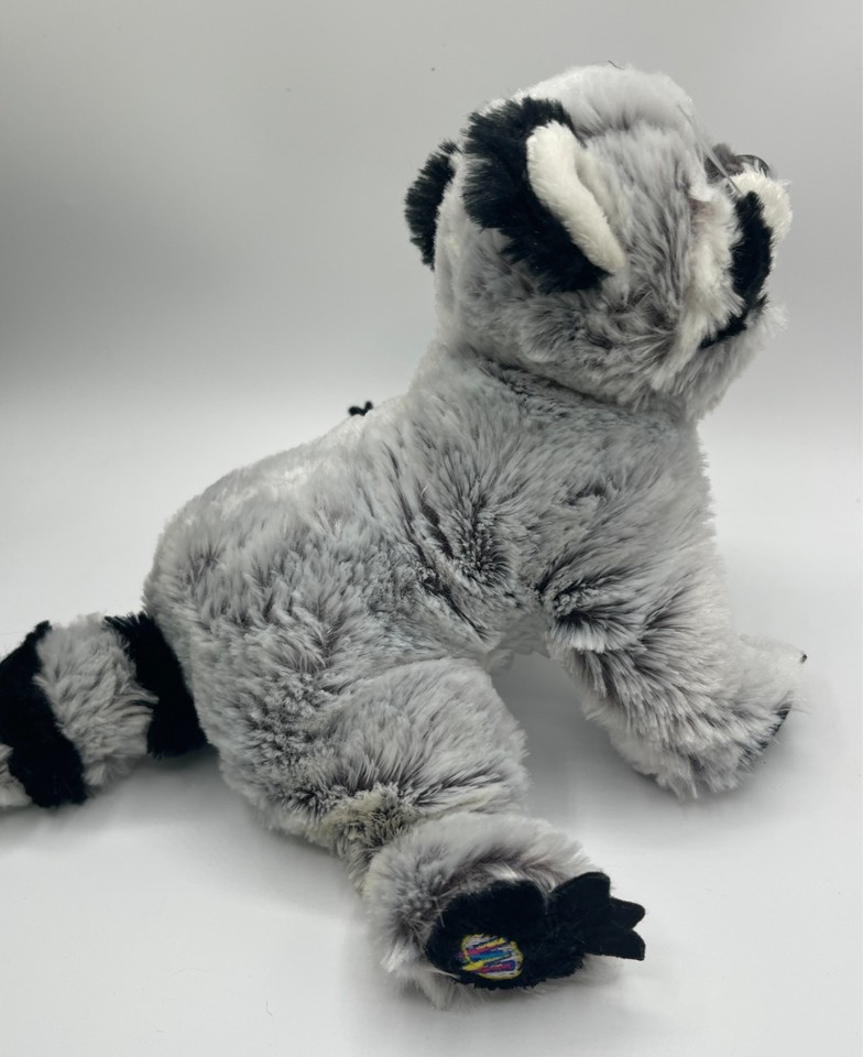 Ganz Webkinz HM143 Gray Raccoon Stuffed Animal Plush Toy No Code | eBay