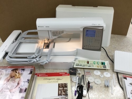 Husqvarna Viking Designer Topaz 20 Sewing /Embroidery Machine | eBay