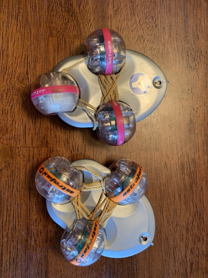 Astrojax Saturn 2003 Swinging Ball Dancing Light Toy - Y2K Toy - NEW ...