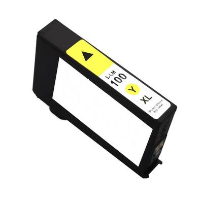 Compatible For Lexmark # 100XL Yellow Ink 100 XL Prevail Pro705 ...