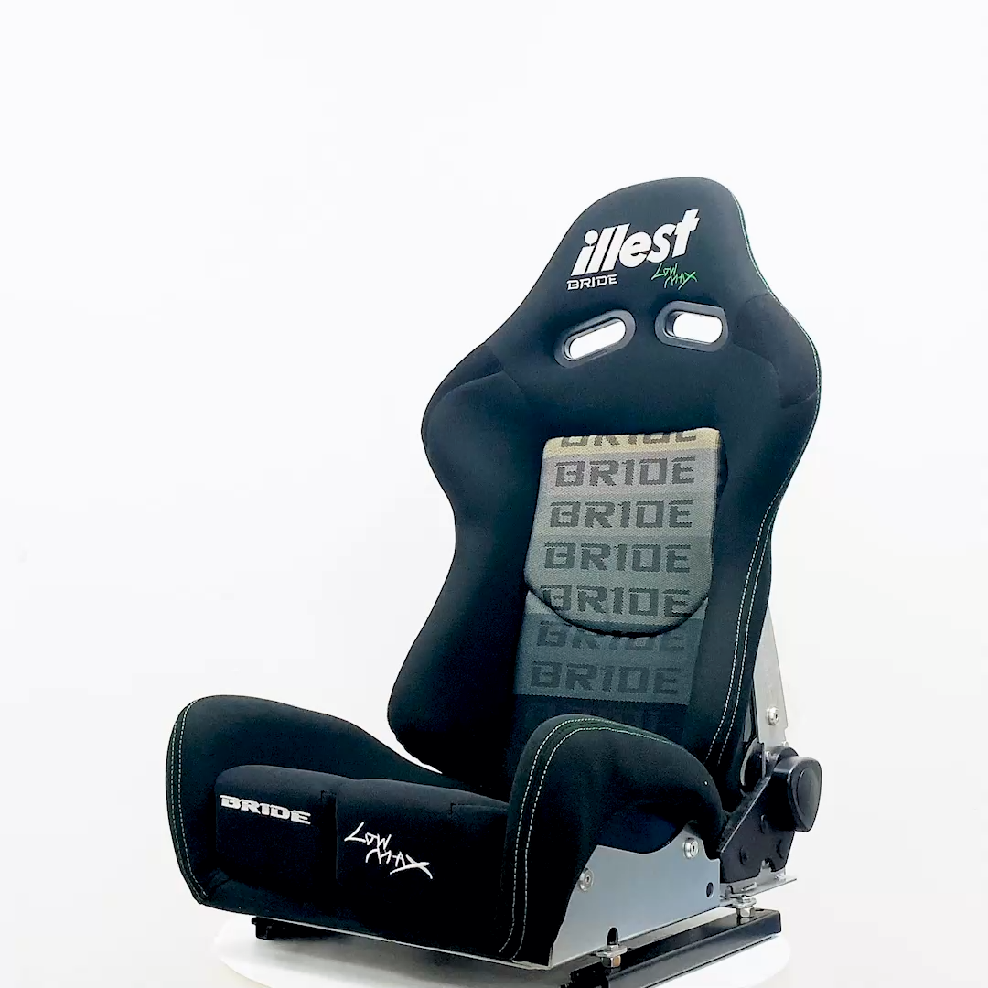 Universal BRIDE Seats Low Max JDM Racing Seats+Fiberglass Backrest w ...