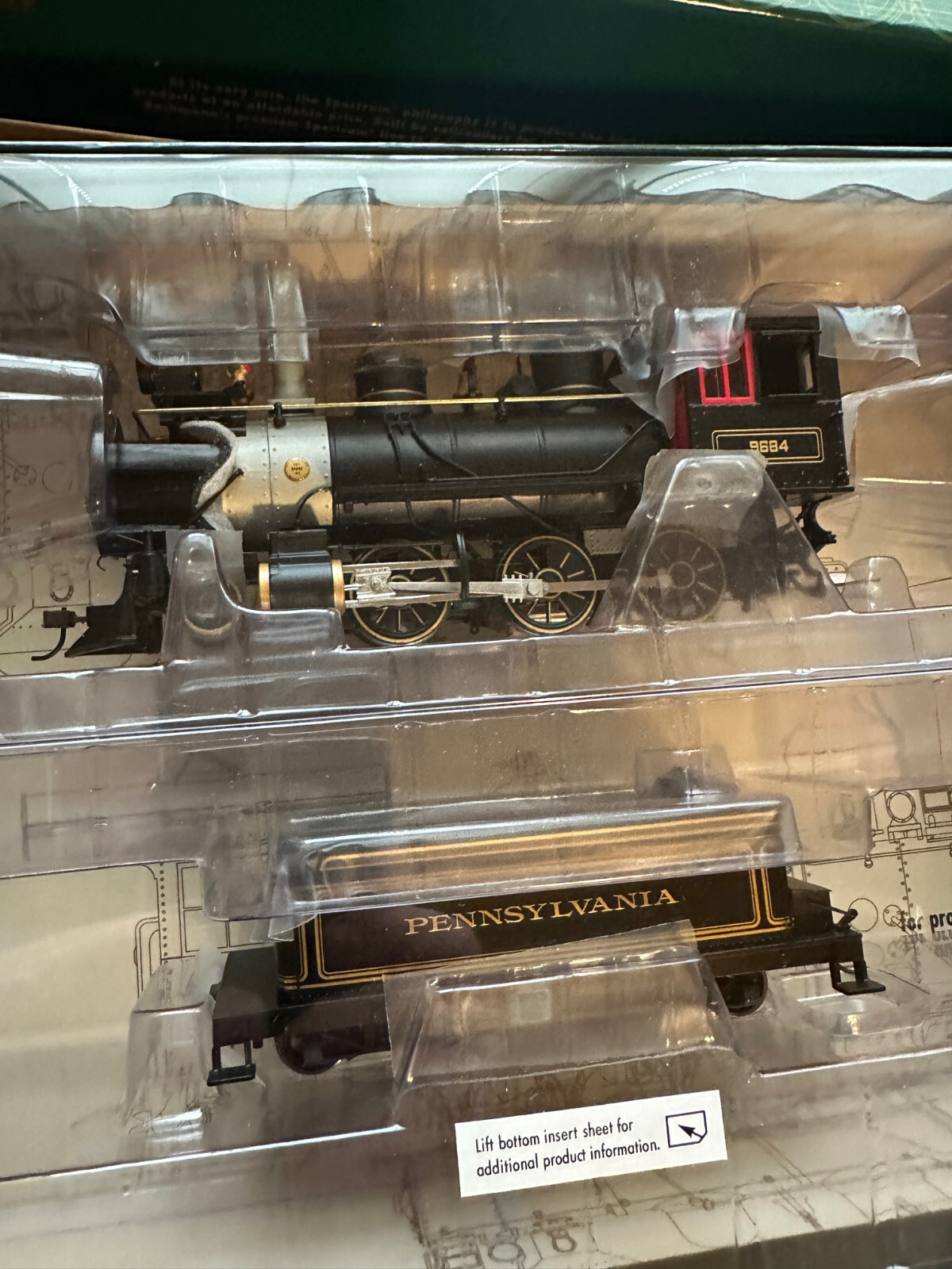 Bachmann ON30 #29303 PRR 2-6-0 Steam Locomotive w/DCC and Sound Ready ...