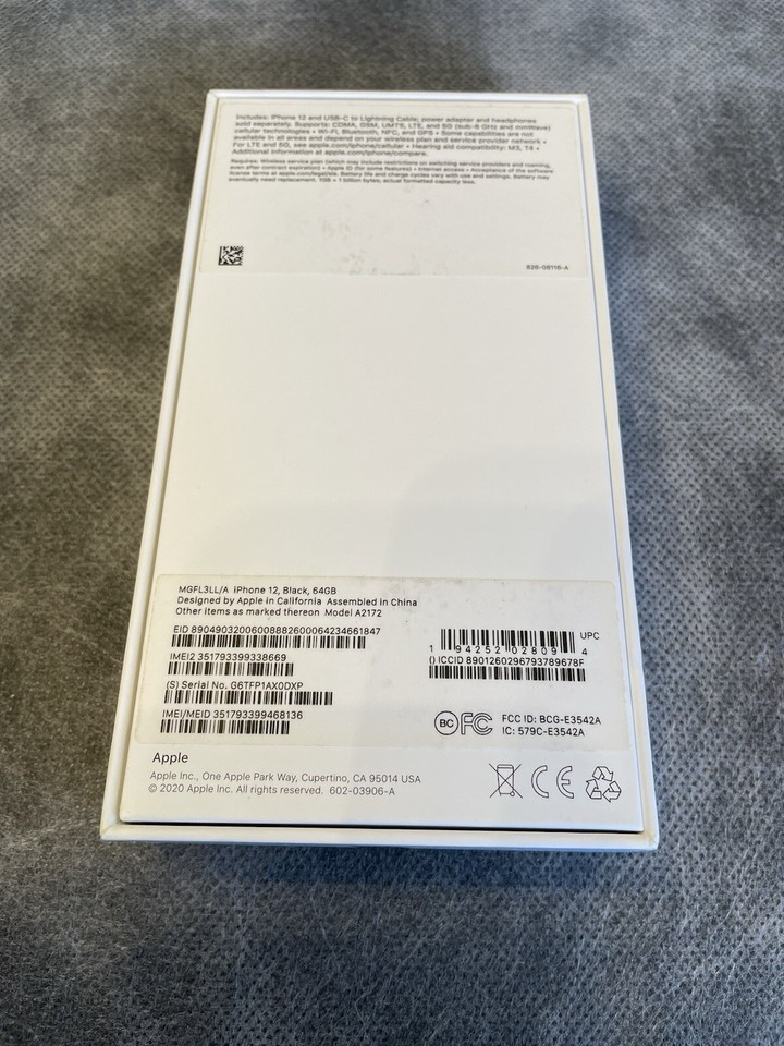 Lot Of 4 Authentic Apple iPhone Empty Boxes IPhones Xs Max 11 12 12 Pro ...