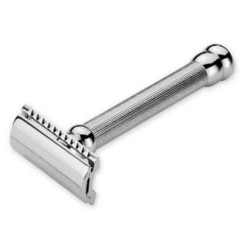 Merkur Double Edge Safety Razor, Long, Engine-Turned Handle 47001 | eBay