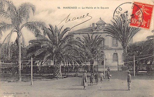 Algérie - MARENGO Hadjout - La Mairie et le Square | eBay