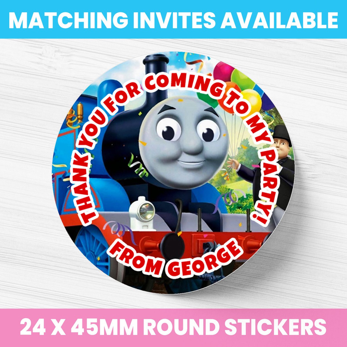 Thomas The Train Labels