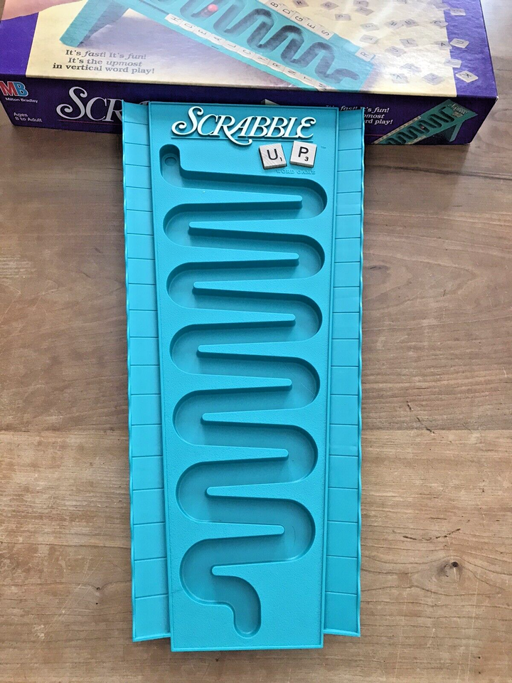 Scrabble Up Word Game Milton Bradley 1996 | eBay