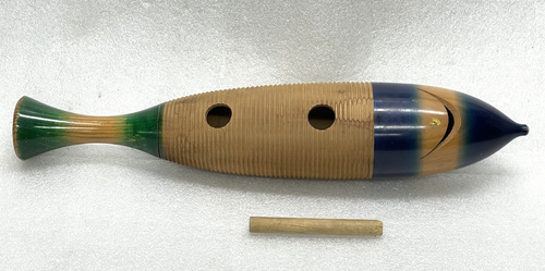 17” Super Guiro Classic Fish Shape Large Hand Percussion Instrument ...