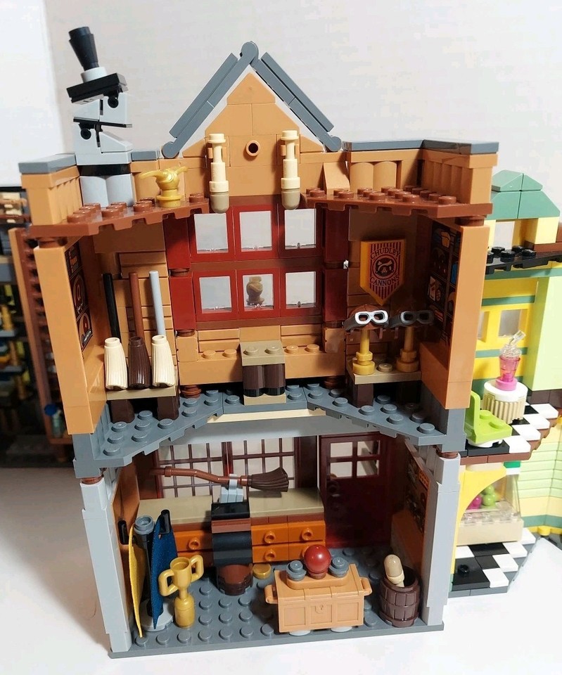 LEGO Harry Potter Lot 76439 Ollivanders 76452 Quidditch Supplies 4866 ...