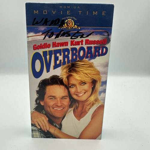 Overboard VHS Movie Goldie Hawn & Kurt Russell 1987 Comedy MGM/UA ...