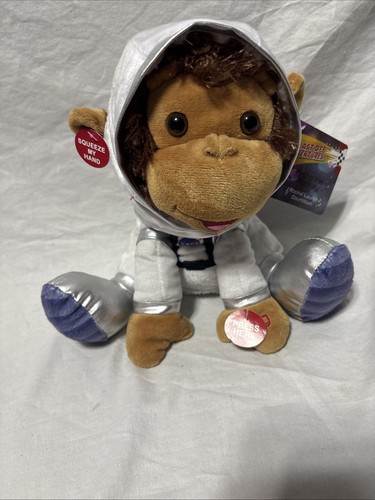 Cuddle Barn Blast Off Adventures Astro The Monkey Plush NASA Rocket ...