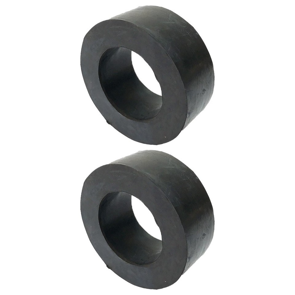 2Pcs Weight Plate Spacers Barbell Guide Rods Shock-absorbing Rubber ...