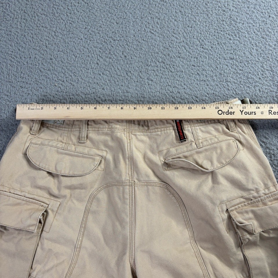 Icon Super Duty Motorcycle Pants Mens 34 x 27 Tan Canvas Asphalt ...