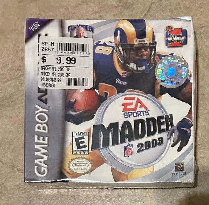 Madden NFL 2003 (Nintendo Game Boy Advance, 2002) for sale online | eBay