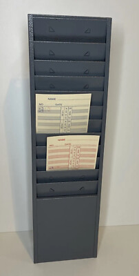 Time Clock Supplies - Metal Time Card Holder