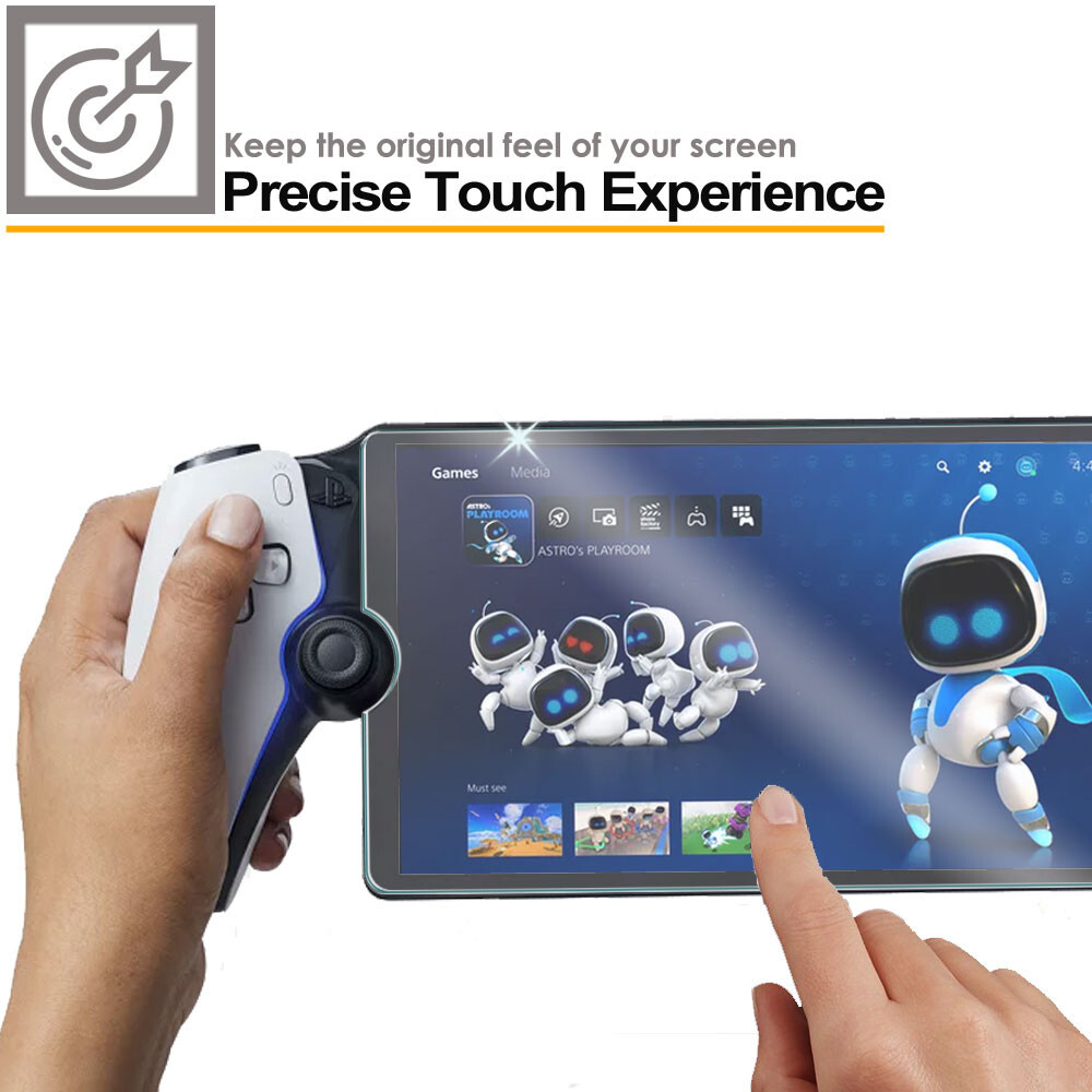 Genuine TECHGEAR TEMPERED GLASS Screen Protector for Sony Playstation ...