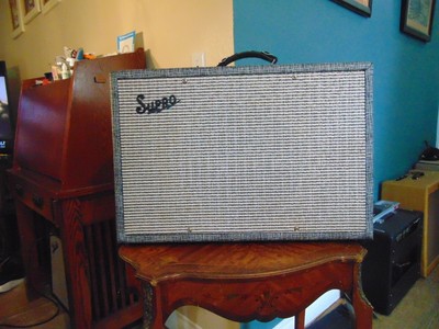 SUPRO MODEL 24 VINTAGE GUITAR AMP 1965 | eBay