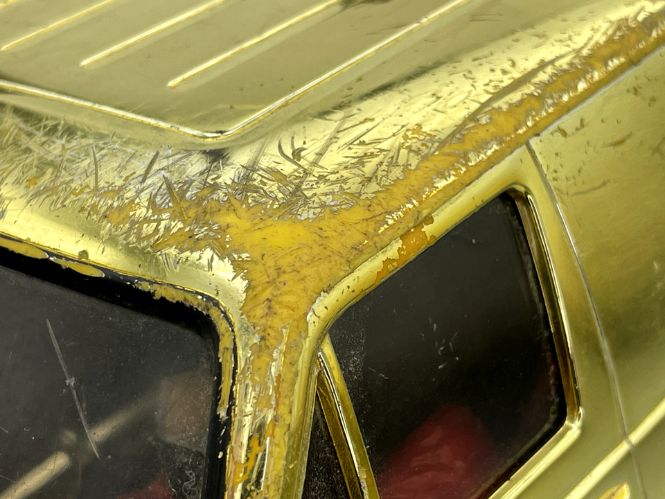 For parts TAMIYA Lunch box Gold version Released chassis with motor and ...