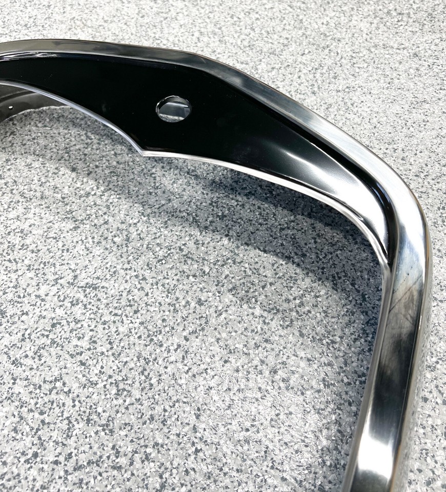 Polished Stainless / Black Painted Radiator Grille Shell For 1931 Ford ...